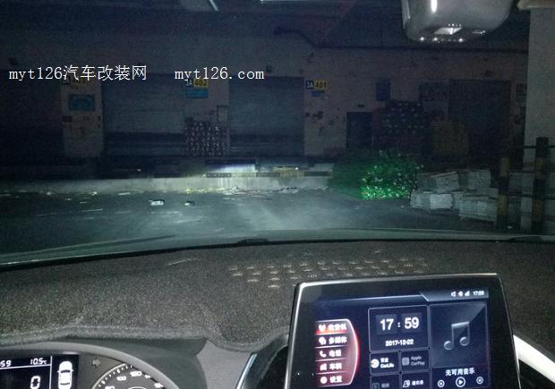 自己动手宝沃BX5换LED大灯 myt126汽车改装网